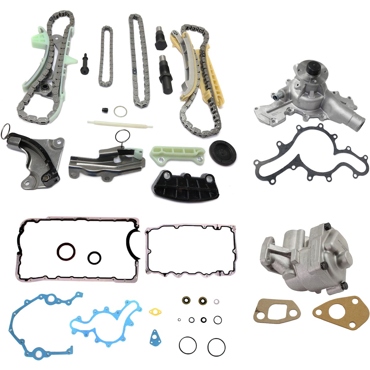Lower Engine Gasket Set Oil Pump For 2001-2004 Ford Explorer Sport Trac ...