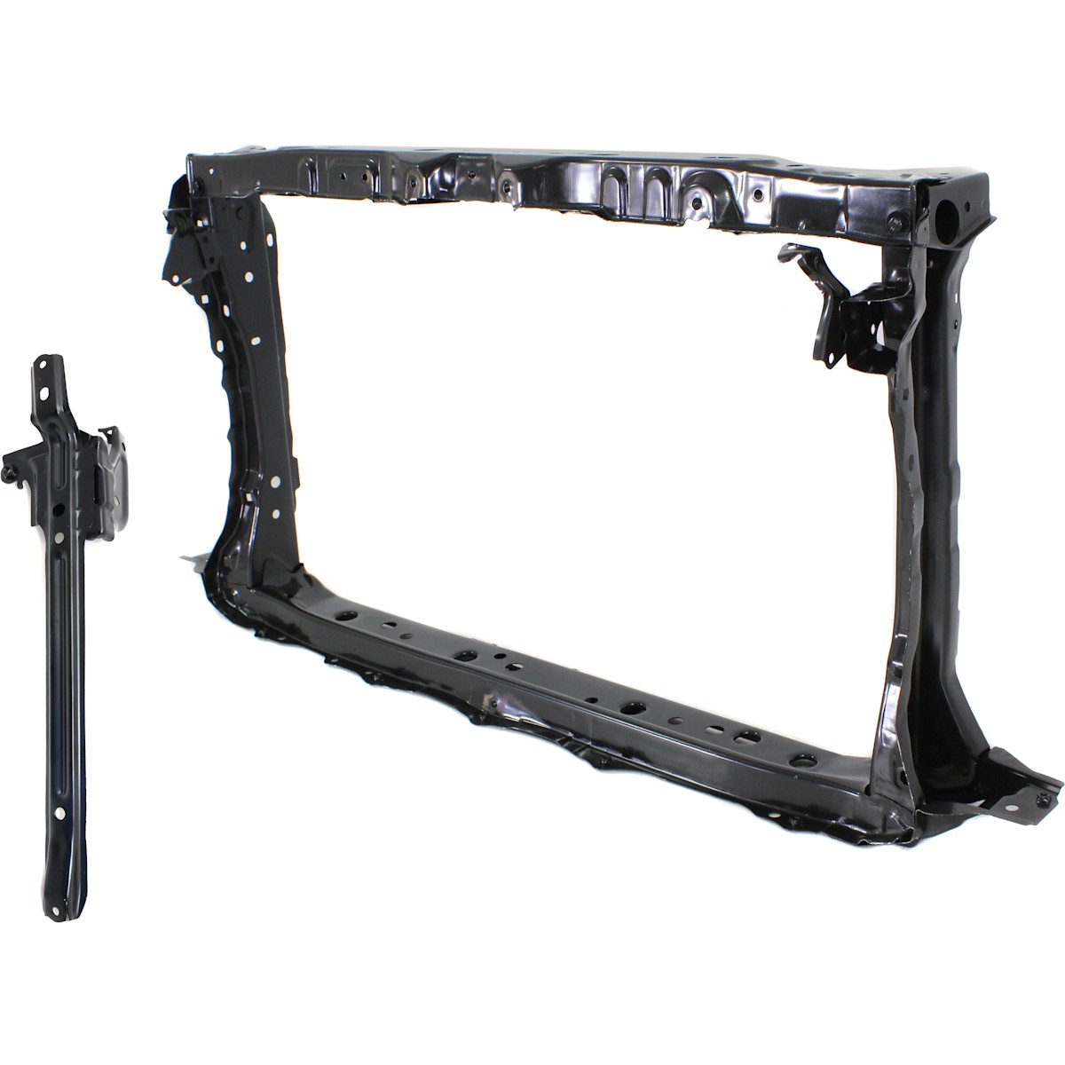 Set of 2 Radiator Supports TO1225311, TO1233119 5321052917, 5320852901 ...