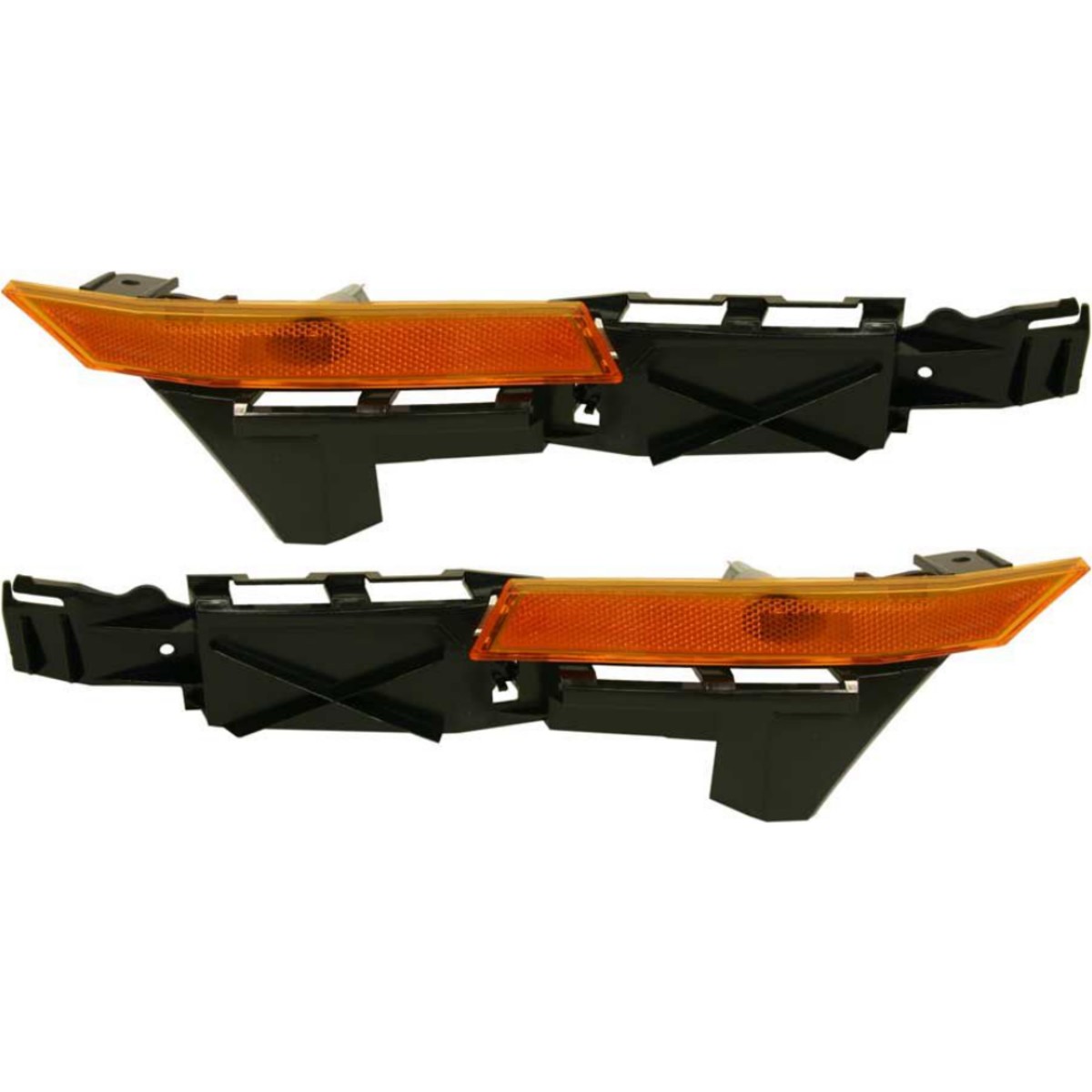 Pair Set of 2 Bumper Face Bar Retainers Front Left-and-Right Left ...
