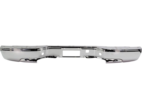 Step Bumper Face Bar Chrome Rear for Chevy GM1102411 12473000 Silverado ...